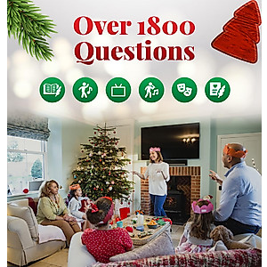Christmas Trivia | Over 3 Million Copies Sold | The Classic and Original Christmas Trivia Game | (Updated!) with 300 Cards, 1800 Questions Across 6 Categories