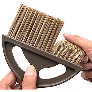 Small Broom and Dustpan Set Mini Dustpan and Brush, Hand Broom and Dustpan Set, Mini Broom and Dustpan Set for Home/Camping/Pets/Dorm (2pcs)