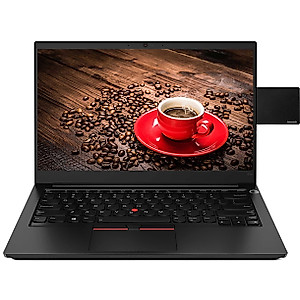 Lenovo Thinkpad E14 Gen 2 Business Laptop Computer, 14" FHD IPS Display, AMD Ryzen 5 4600U, 16GB RAM, 256GB SSD, Windows 10 Pro Bundle with GalliumPi Accs.