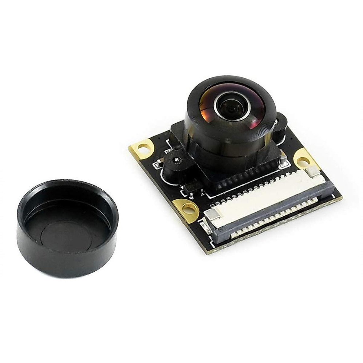 IMX219-200 Camera for Jetson Nano Developer Kit 8MP Camera Module with IMX219 Sensor 3280 × 2464 Resolution 200 Degree Wide Angle of View Suits for AI Projects