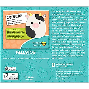 Squishmallows 2024 Day-to-Day Calendar