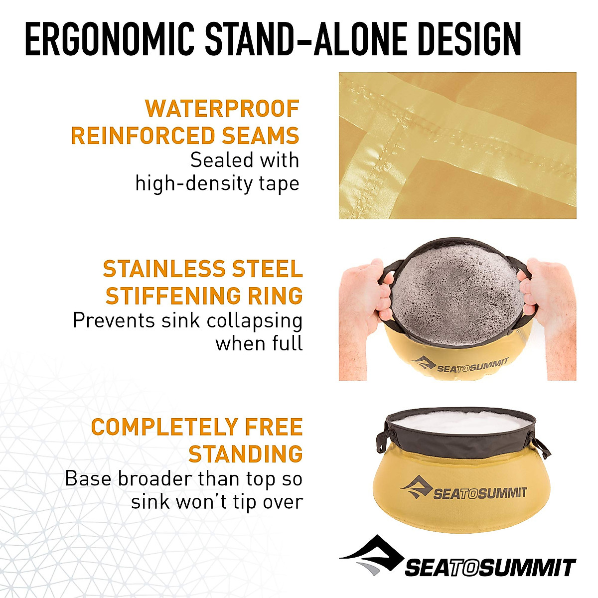 Sea to Summit Collapsible Kitchen Sink, 20 Liter