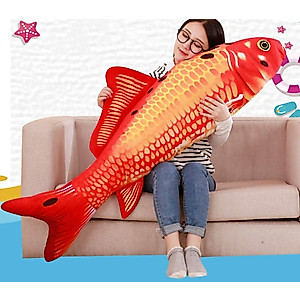 XIYUAN Giant-Simulation Fish Plush Toy/Toy Pillow/Stuffed Animal Toy, Used for Home Decoration Gifts, Toy Pillow (31.5 inches / 80 cm)