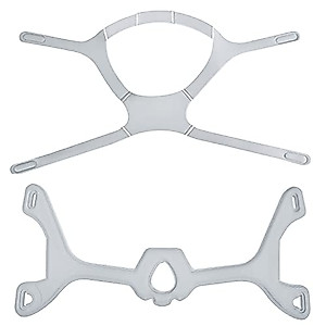 2PCS CPAP Headgear and Frame for W.I.S.P - Include Headgear Replacement and Fabric Frame, Snugly Fit &Effectively Reducing Air Leaks, No Clips, Great Value Supplies by Medihealer