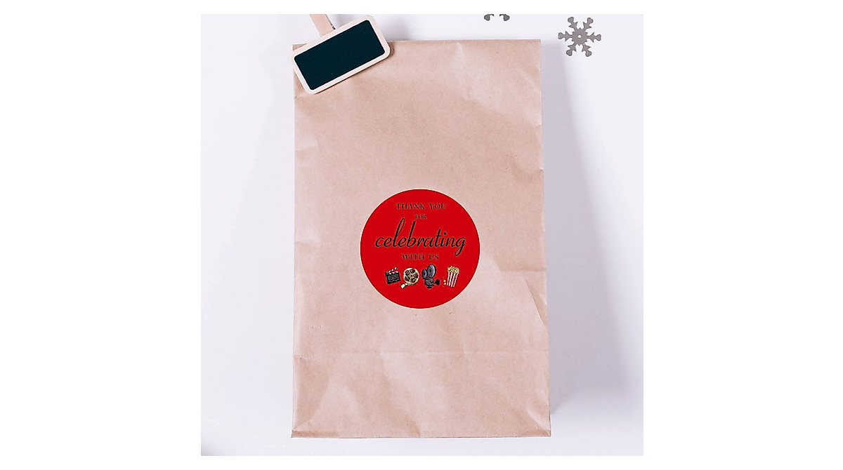 MAGJUCHE Movie Night Stickers - Perfect for Cinema Party Favors