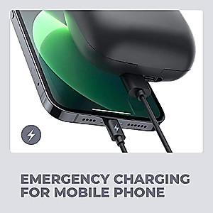 fojep Wireless Earbuds Bluetooth Headphones 100hrs Play Back Sport Earphones Built in Noise Cancellation Mic with Charging Case Digital Display, Sweatproof Stereo Sound Headphones with Over Earhooks