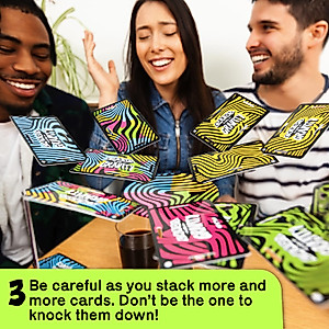 Big Potato Cards vs Gravity: The Gravity-Defying, Card-Balancing Game | Fun Card Game | 2-4 Players