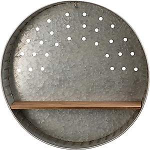 Primitives By Kathy 112886 Round Shelf Wall, 20-inch Diameter, Large