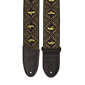 PRS Guitars Hootenanny Style 2" Strap Yellow Birds (102510::014:)