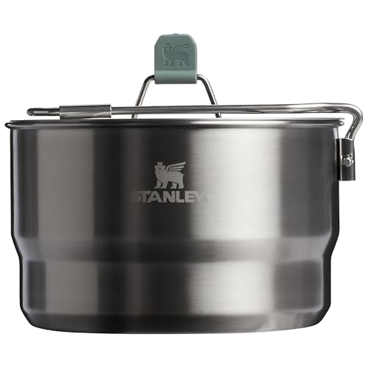 Stanley Wildfare Go 14-Piece Two Bowl Prep & Cook Set | 1.65 qt Saucepan with Fold & Lock Handle | Camping Essentials for Your Camp Kitchen