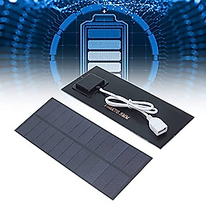 Solar Panel, Portable Easy To Use Solar Charger Wide Application for Greenhouse for Car Battery for Solar Street Light