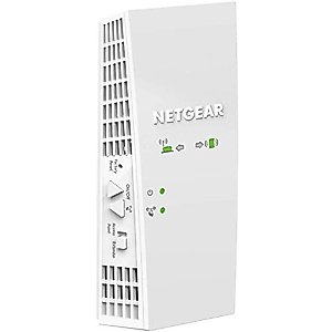 NETGEAR WiFi Mesh Range Extender EX6250 - Coverage up to 2000 sq.ft. and 32 devices with AC1750 Dual Band Wireless Signal Booster & Repeater (up to 1750Mbps speed), plus Mesh Smart Roaming