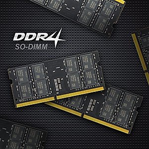 TEAMGROUP Elite DDR4 8GB Single 2666MHz PC4-21300 CL19 Unbuffered Non-ECC 1.2V SODIMM 260-Pin Laptop Notebook PC Computer Memory Module Ram Upgrade - TED48G2666C19-S01
