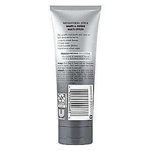 Nexxus Shape and Define Multi-Styler For a Light Hold Weightless Styling Cream Shape, Define and Texture Hair Styling Cream 3.4 oz