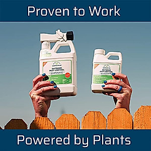 Wondercide - Mosquito Yard Spray Refill Starter Kit - Powered by Natural Essential Oils – Insect Killer and Repellent - Lawn Treatment for Pest Control - 32 oz Ready to Use and 16 oz Concentrate