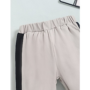 Menglang Toddler Boy Clothes Long Sleeve Pullover Sweatshirt Jogger Pant Sets 2 Piece Outfit 3T 4T Boys Clothes