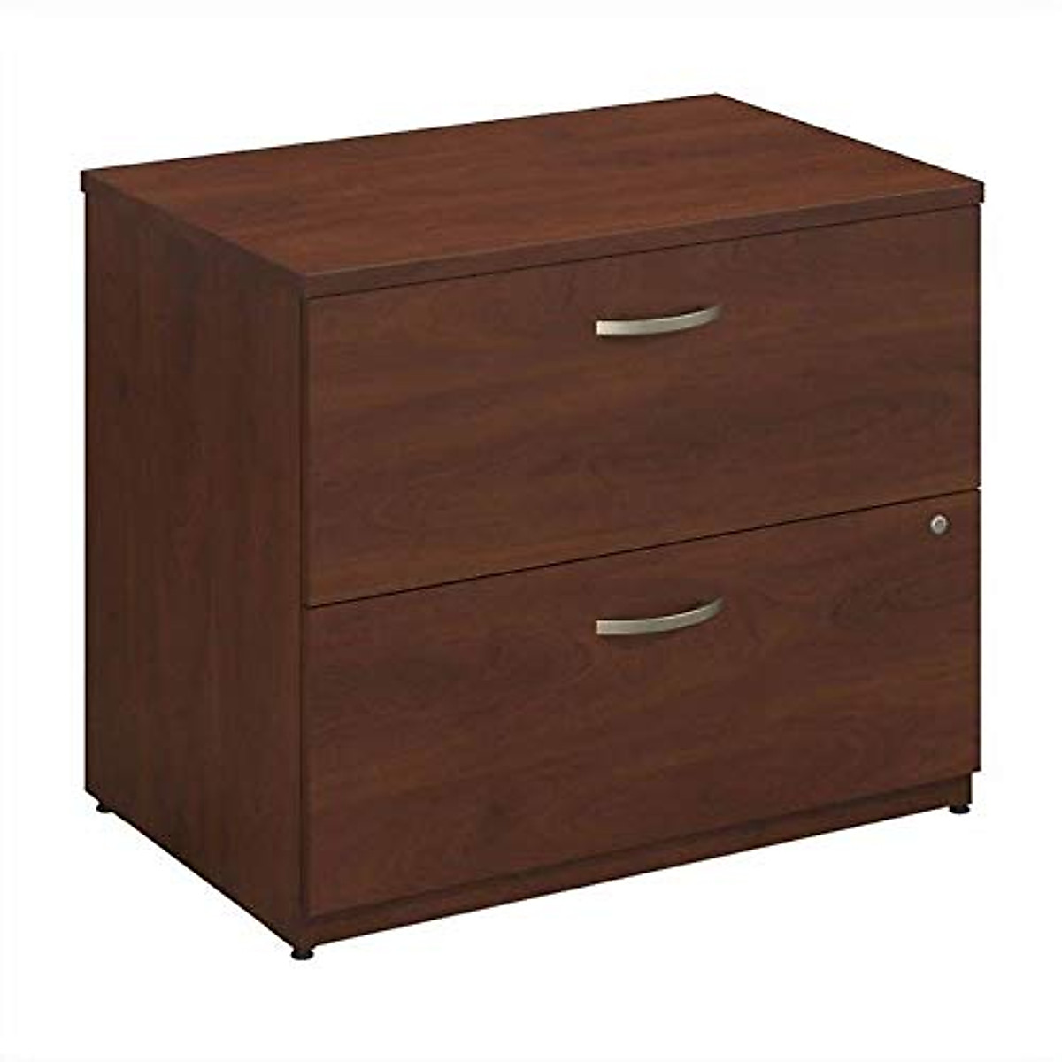 Bush Business Furniture Series C 36W 2 Drawer Lateral File in Hansen Cherry