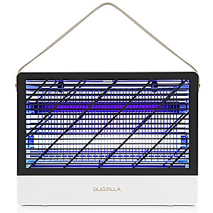 2-Pack Bug Zapper Light Bulbs Bug Zapper Replacement Bulbs for 20W Bug Zapper Indoor Including 1 White Bug Light Tube and 1 Black Light Tube