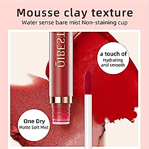 BestLand 12Pcs Matte Lipstick Lip Makeup Kit, Velvety Liquid Lipstick Waterproof Long Lasting Durable Nude Zodiac Signs Lip Gloss Beauty Cosmetics Gift Box Makeup Set Kit (12 Piece Set)