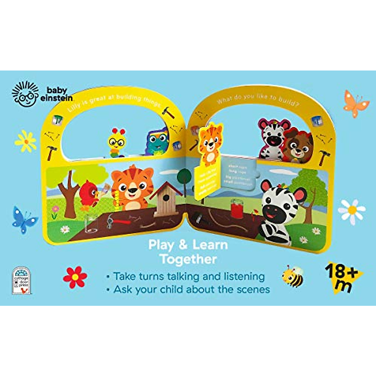 Baby Einstein Play & Learn Together (Flip a Flap Board Book)