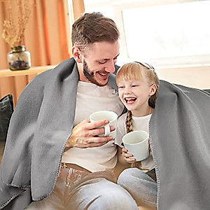 Special SG Glory Fleece Throw Blankets Solid Lightweight Warm Soft Cozy Pet-Friendly for Home Bed Sofa Couch Dorm Office Wedding Gifts Travel Airplane for Seasons (Assorted#1 Pack of 6-50x60 Inches)