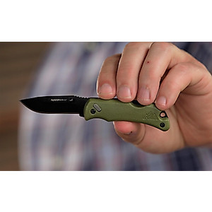 OUTDOOR EDGE Razor Mini Folding Pocket Knife | Compact 2.2" EDC Knife with RazorSafe Replaceable Blades | Perfect Small Everyday Carry Knife for Men Women | Includes 2 Replaceable Drop Point Blades