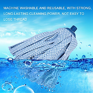 Cabilock 2pcs Mop Replacement Head Cotton Floor Mop Refills Reusable Mopping Head Cleaning Accessories Wet Dry Mop Microfiber Mop Floor Cleaning Tool Floor Mop Heads Cotton Rope Commercial