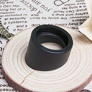 Acxico 2 pcs Rubber Eye Cover Guards Binocular Microscope Eyepiece Eye Cups for 32-35mm