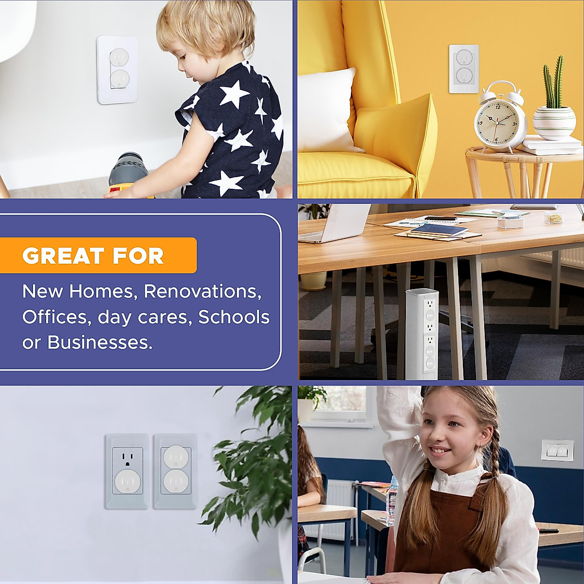 Mommy's Helper - Outlet Plugs, (2 Packs Of 36 Count -72 Count)