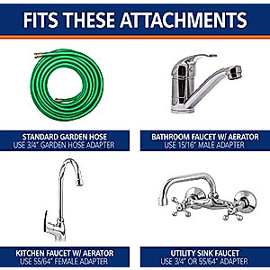 Aqueon Aquarium Fish Tank Water Changer With 25 Foot Hose