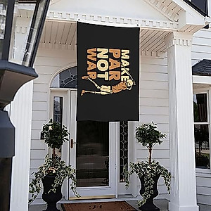 IMEEGIEN Make Par Not War Flag 3x5 Ft Double-Sided Outdoor Decoration Banner Durable Home Yard Flags Polyester Welcome Flag