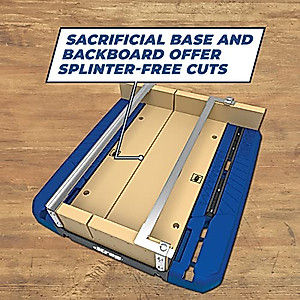 Kreg KMA4100 Crosscut Station - For Miter Saw Results - Variable Circular Saw Guide - Portable Crosscut Station - Carpentry Tools & Accessories