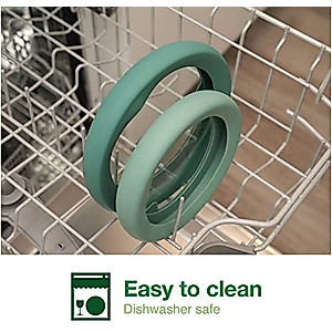Food Huggers Kitchen Must-haves ECO-PRO 12 Pieces - Food Huggers Sage Green (Set of 5) + Avocado Hugger (Set of 2) + Food Huggers Silicone Storage Bags (2 pieces) + Food Huggers Bowl Lids (Set of 3)