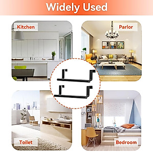 Over Cabinet Cupboard Door Towel Bar, 2 Pack Stainless Steel Kitchen Towel Holder Over Door Towel Rack Bar Holder Towel Racks for Bathroom Door (23cm)