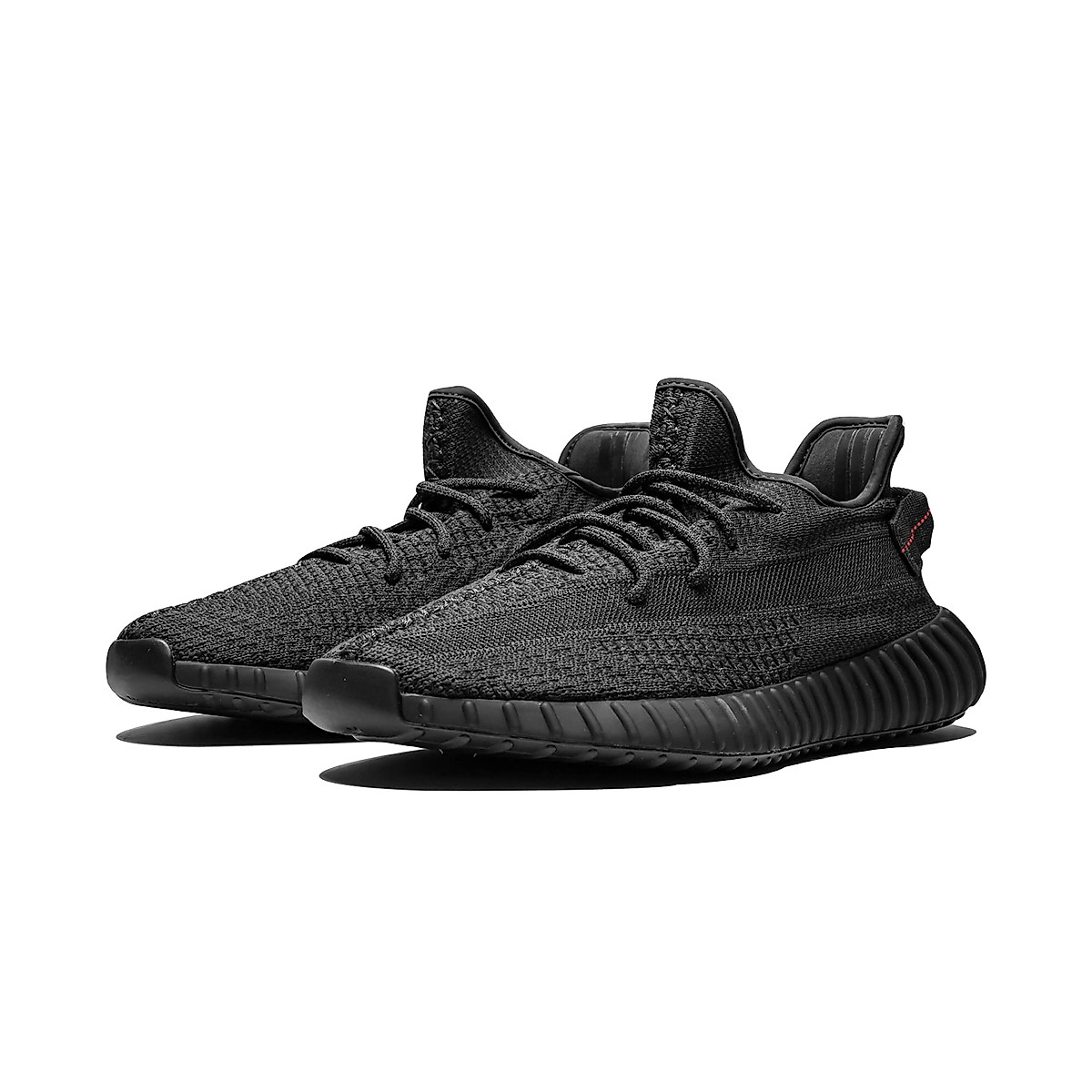 adidas Mens Yeezy Boost 350 V2 FU9006 Black - Static - Size 6