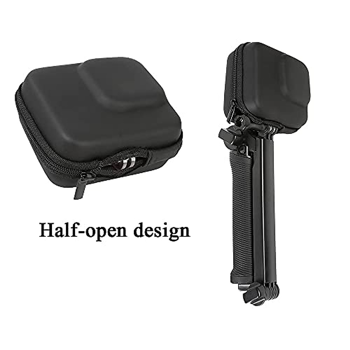 Hard Carrying Case for GoPro Hero 11 10 9 8 7 6 5 4 Waterproof Housing Case,DJI Osmo Action 3 Camera Waterproof Shell,Insta360 One R RS AKASO Underwater Dive Shell and More