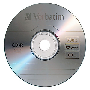 Verbatim 94691 CD Recordable Media - CD-R - 52x - 700 MB - 50 Pack Spindle