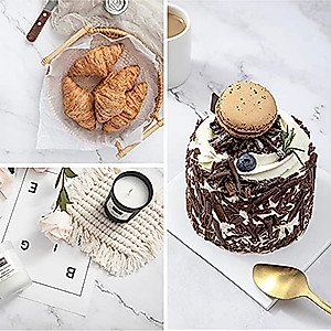 6PCS 12Patterns Photography Background Paper Wood Waterproof Food Photo Backdrop Double Sided 22X35 in, BEIYANG …