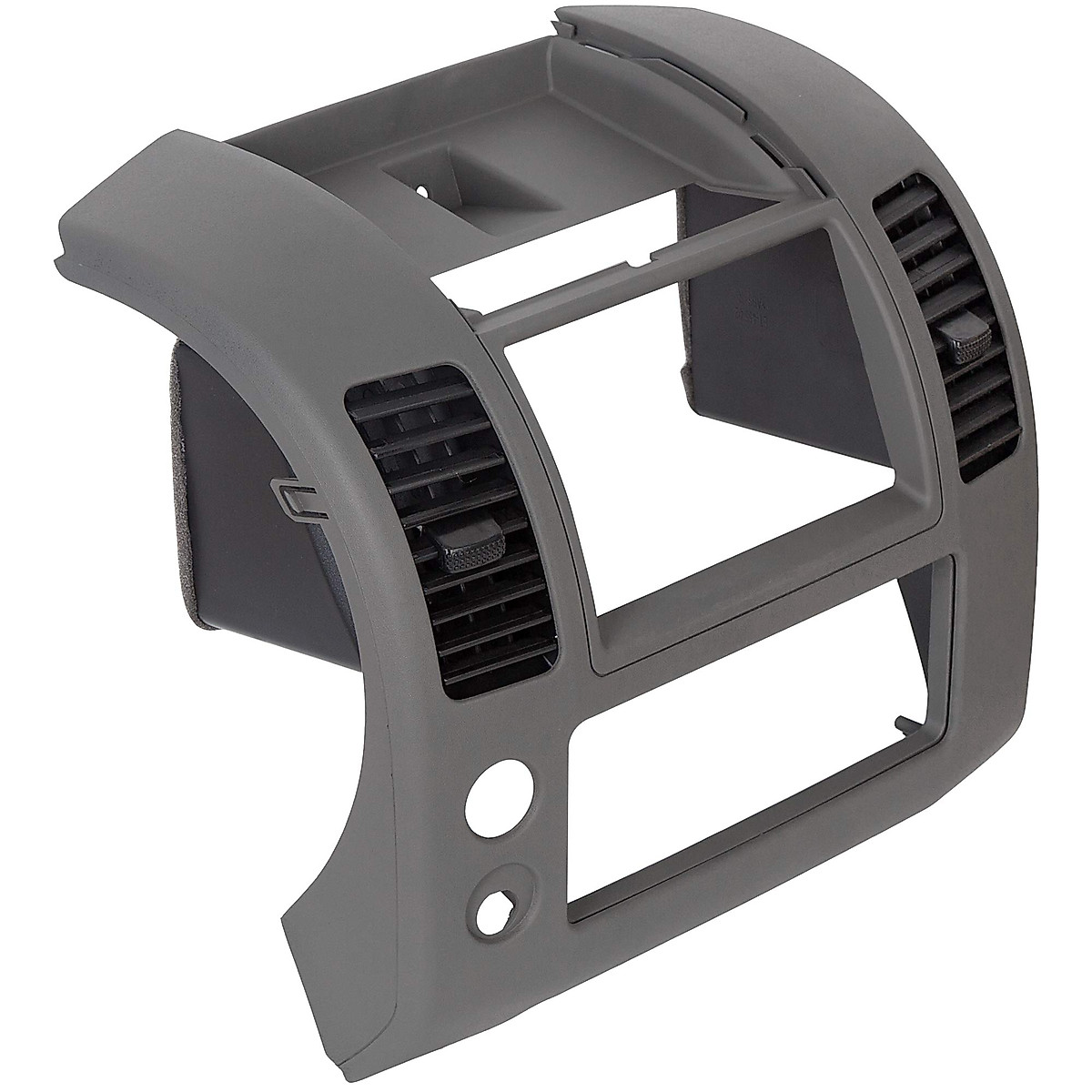 HECASA Center Dash Console Instrument Panel Cluster Lid Bezel Compatible with 2005-2020 Nissan Frontier Replacement for 68259-ZP16D 68259ZP16D