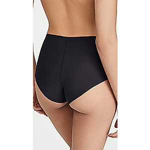 Calvin Klein Women's Invisibles Modern Brief Panty, Black, M