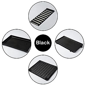 4-Tier 32" Small Animal Metal Cage Height Adjustable with Lockable Casters Grilles Pull-Out Tray for Rabbit Chinchilla Ferret Bunny Guinea Pig Squirrel