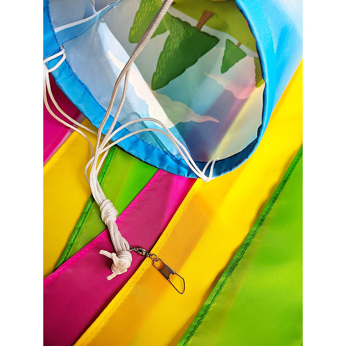 Madrona Brands Spring Easter Bunny Windsock - Durable Outdoor Hanging Yard and Garden Decoration 60-Inch