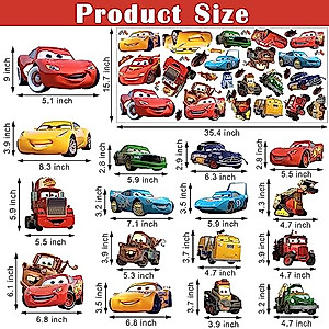 Anime Wall Decals Removable Cartoon Wall Stickers Large Peel and Stick Mural for Girls Kids Childrens Bedroom Living Room Baby Nursery Decoration