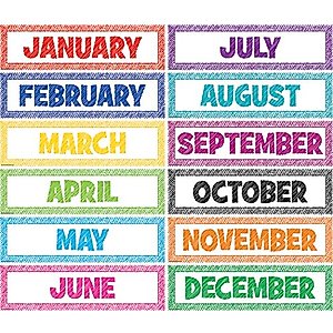Teacher Created Resources Scribble Monthly Headliners (TCR3425)