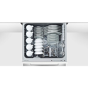 Fisher Paykel DD24DAX9N 24 Inch Drawers Full Console Dishwasher with 6 Wash Cycles, 14 Place Settings, Quick Wash, in Stainless Steel