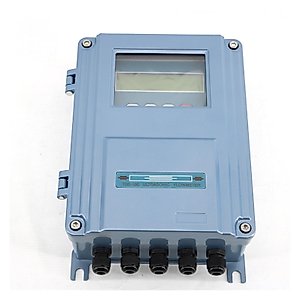 Flow Control Meter TDS-100F Water Flowmeter with M2 (DN50~DN700mm, 0-160℃) Transducer Sensor, Handheld Digital Liquid Ultrasonic Flow Meter Used in Petroleum,Food, Etc.