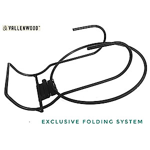 6 Pieces, 6 inches Iron hanging Flower Pot. Metal Plant Wall Hanger, Vertical Garden. Planter Hook Ring, Rail Metal Fence. Indoor and Outdoor. Yard Garden. Wire Trellis. Collapsible Bracket.