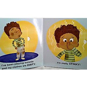 Interactive Lift-A-Flap Sign Language Book Set for Kids: Bathtime, Bedtime, Mealtime & Playtime; Learn to Sign Board Book (Set of 4 Books)