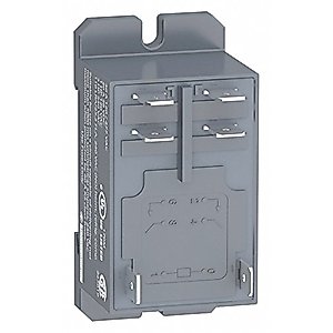Schneider Electric 230VAC, 6-Pin Bottom Flange, Din Rail Enclosed Power Relay; Electrical Connection: 1/4" Tab Terminal