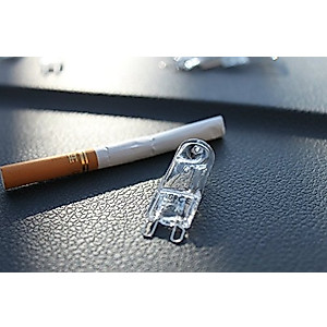 G9 60W Halogen Bulbs T4 G9 Halogen Bulbs G9 Base Bi-pin Halogen Bulb T4 JCD 120V G9 60 Watt Halogen Light Bulb,Clear,Warm White 2700K,Pack of 10